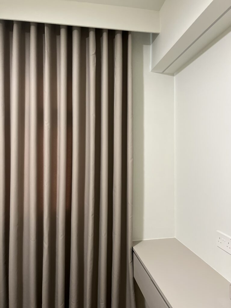 Ripple-fold Curtains – Curtain Galleria SG